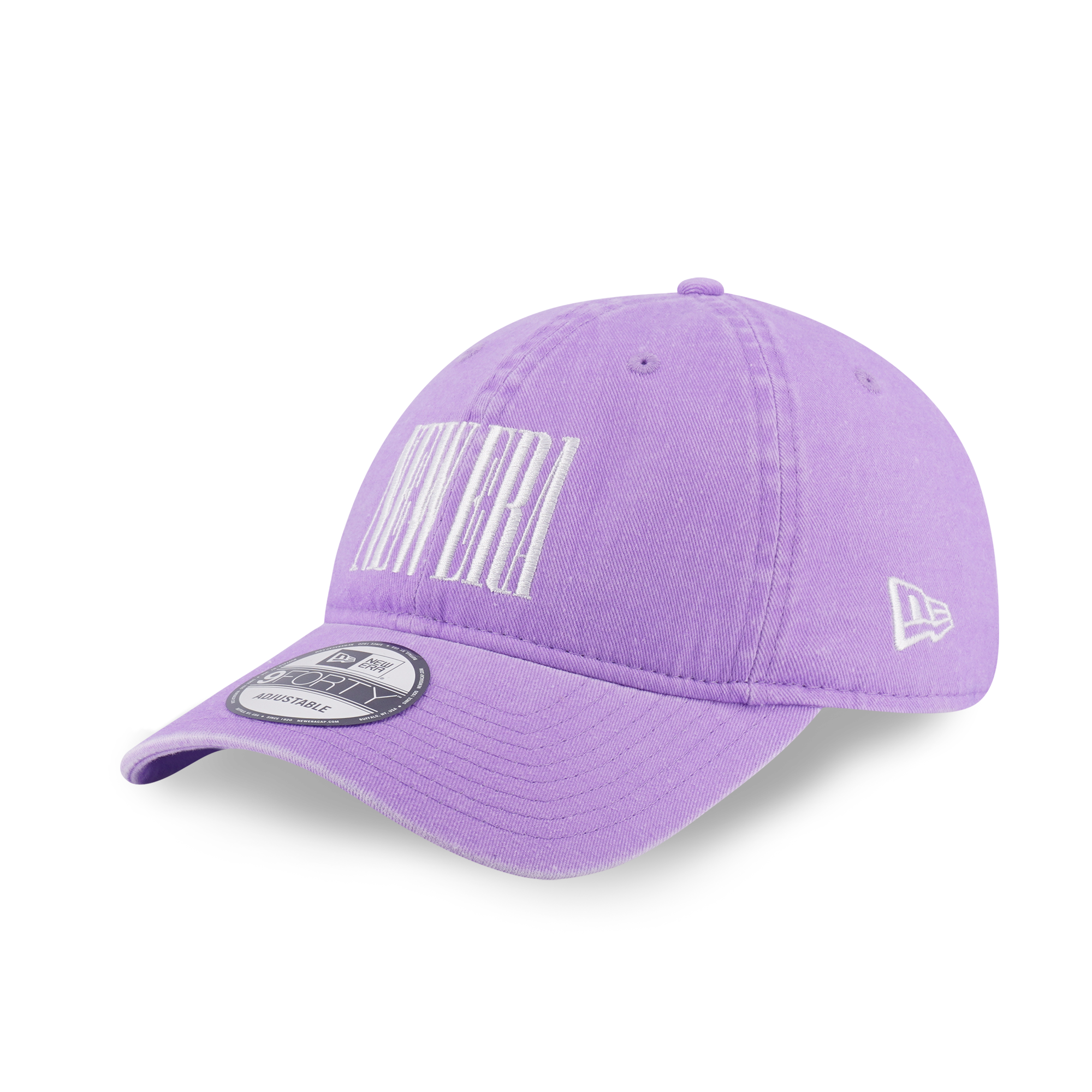New Era 9FORTY Unstructured 90s Vibe Soft Lavender Adjustable Cap ...